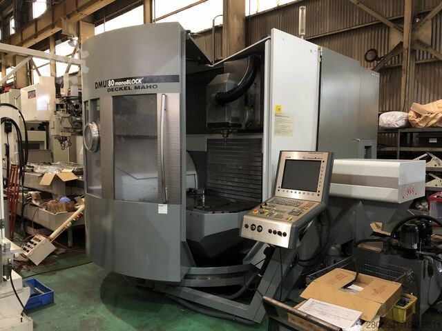 5-osa Vertikalna Machiningcenter
DMG DMU80 monoBLOCK