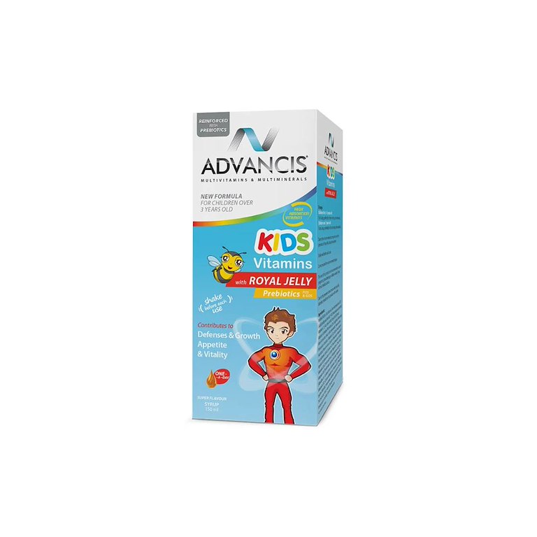 ADVANCIS® KIDS ROYAL JELLY Sirup sa Matičnim Mlečom 150 mL