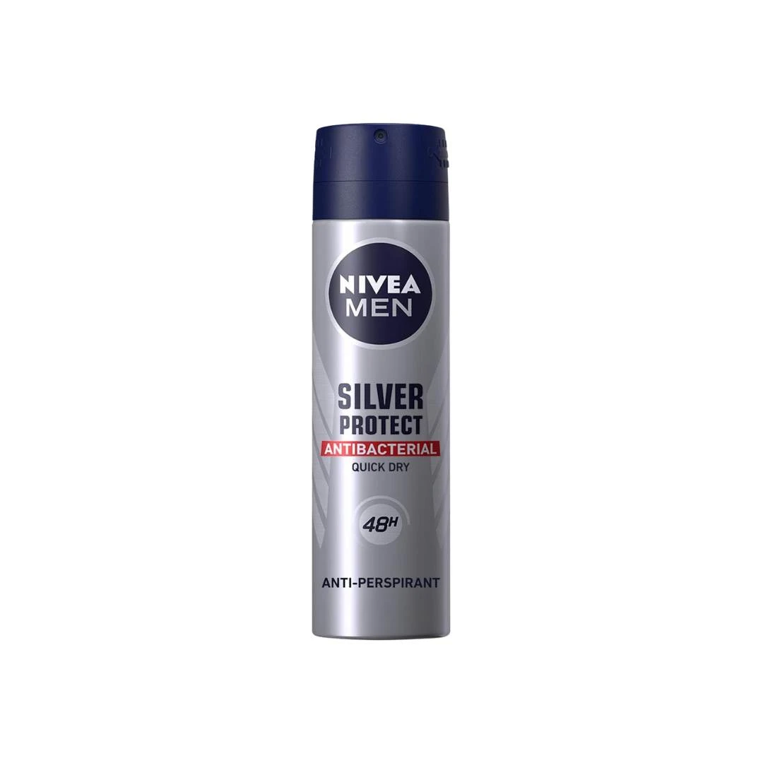 NIVEA MEN Deo Sprej Silver Protect Dezodorans 150 mL