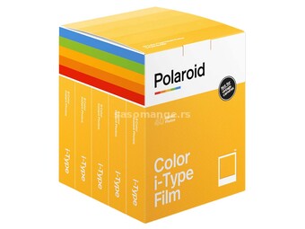 Polaroid Color i-Type Instant Film Petostruko pakovanje (40 Exposures)