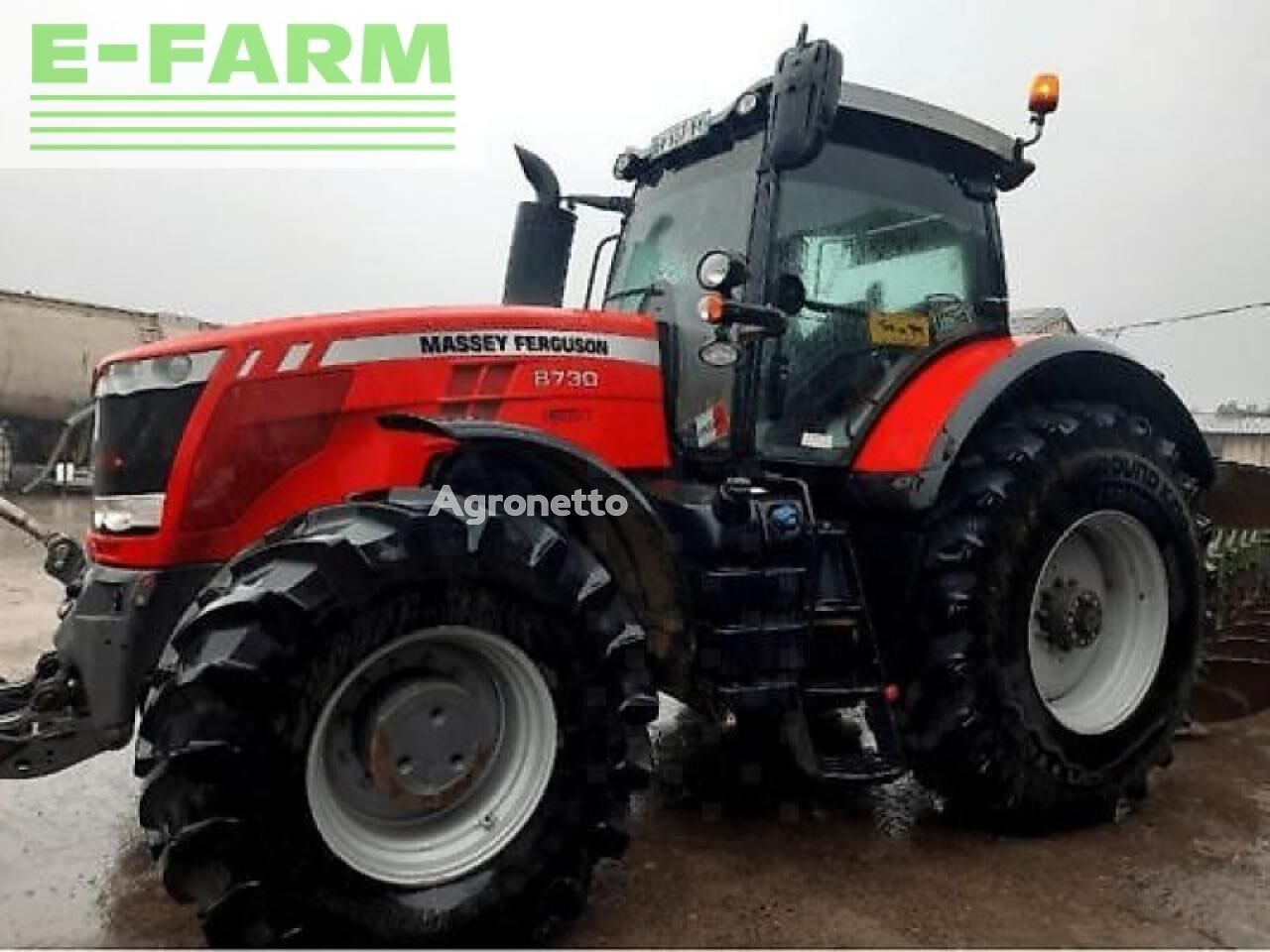 Massey Ferguson 8730 dyna vt traktor točkaš