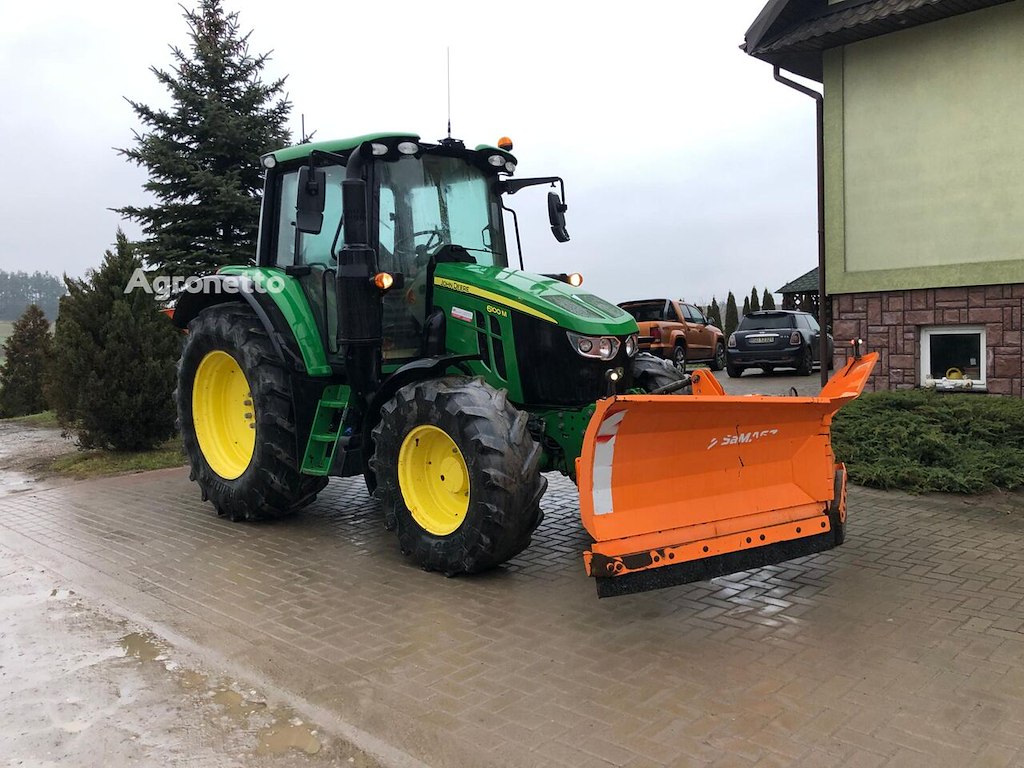 John Deere 6100M 2019 TUZ WOM traktor točkaš