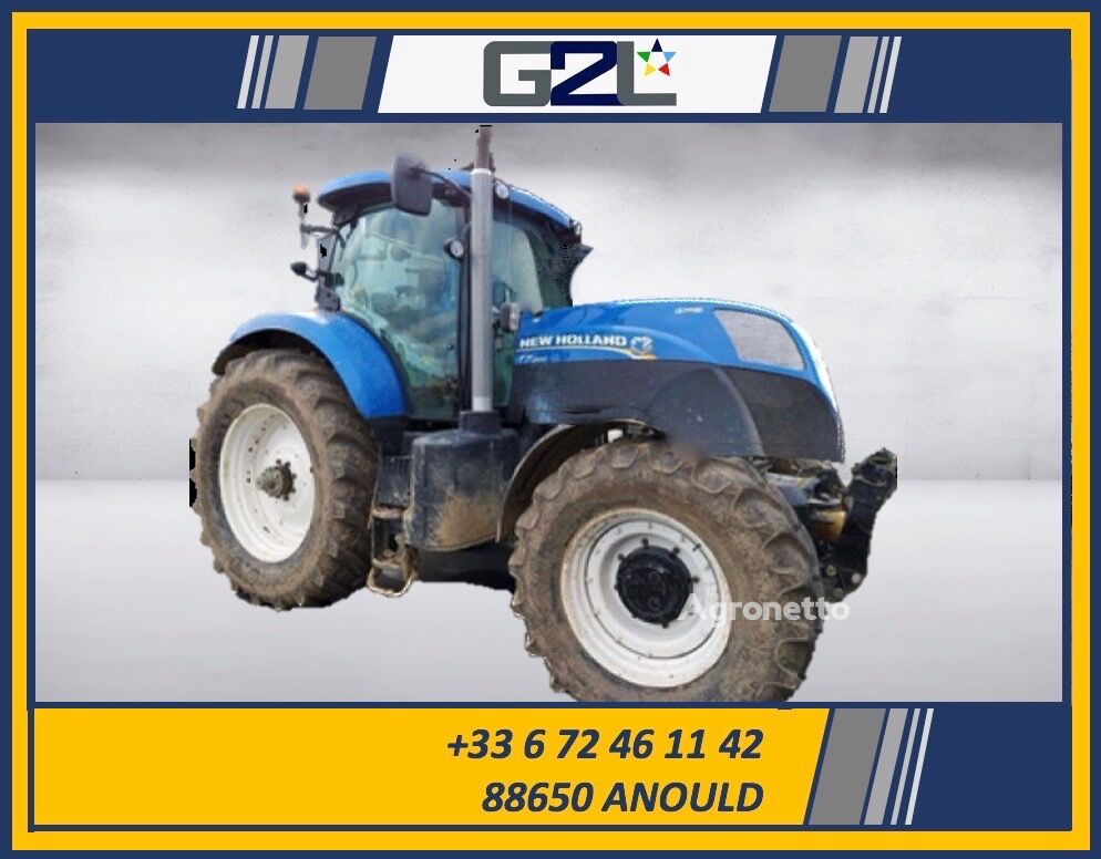 New Holland T7.200 traktor točkaš nakon udesa