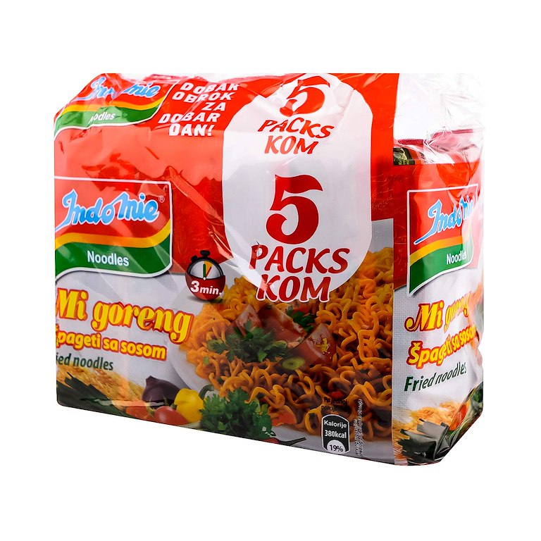 INDO SPAGETE MIGORENG 400G 5/1