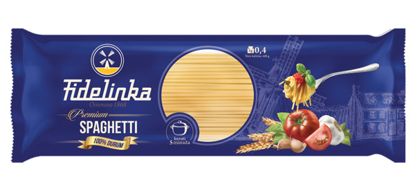 FIDELINKA 400G DURUM SPAGETI