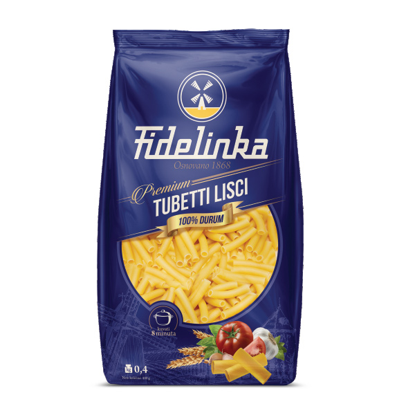 FIDELINKA DURUM GLATKA MAKARONA 400G