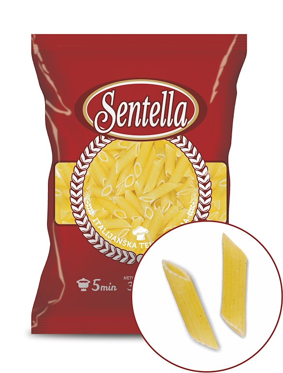 SENTELLA KOSO SECENA MAKARONA 350G