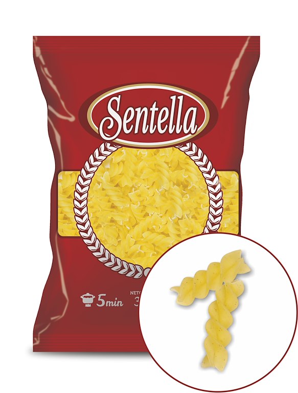 SENTELLA SPIRALA MAKARONA 350G