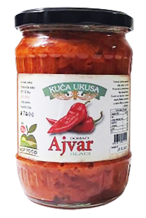 AJVAR BLAGI MLEVENI 550G KOP FOOD