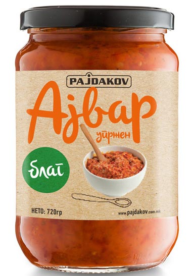 AJVAR PAJDAKOV 700G BLAGI