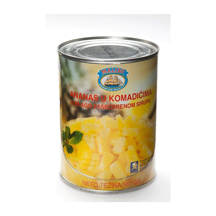 MS MALIBU ANANAS KOMAD 567G*24