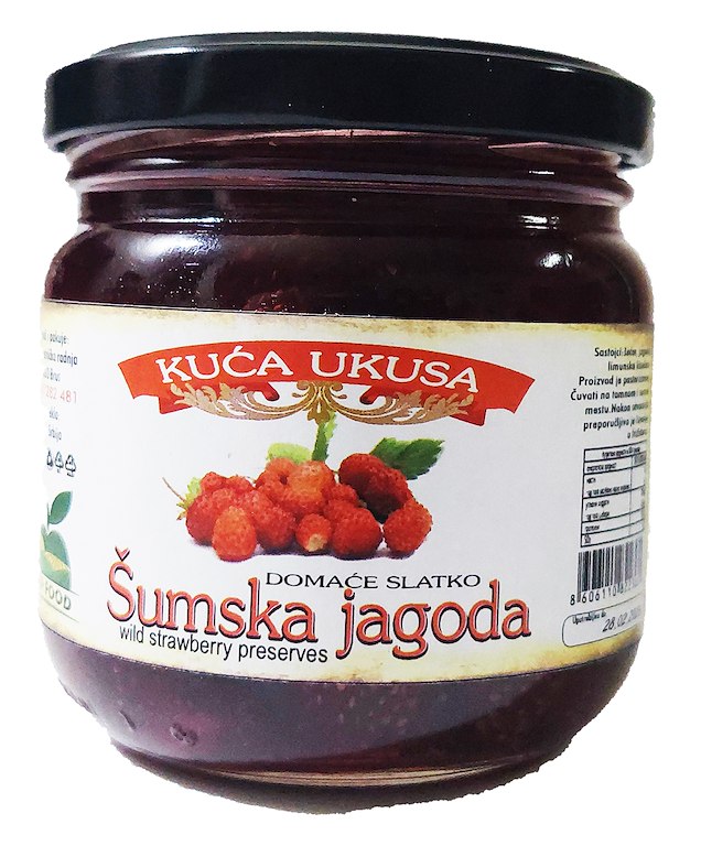 SLATKO DIVLJA JAGODA 270G KOP FOOD