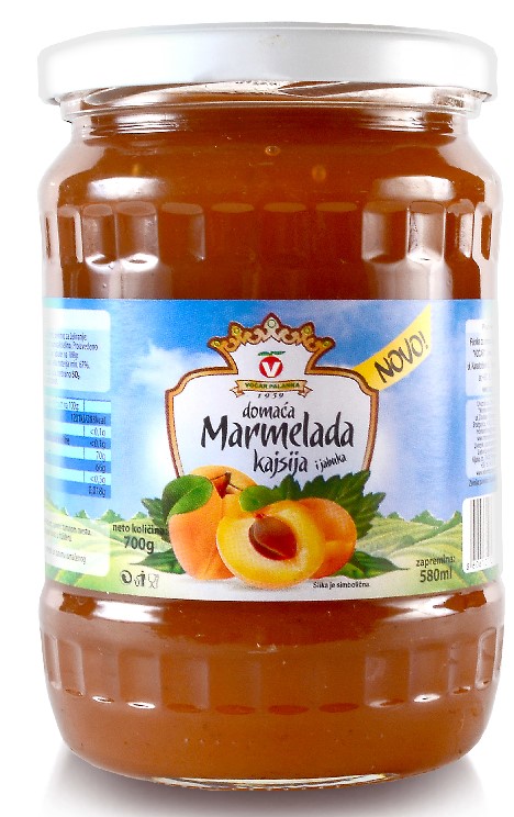 VOCAR MARMELADA KAJSIJA 700G