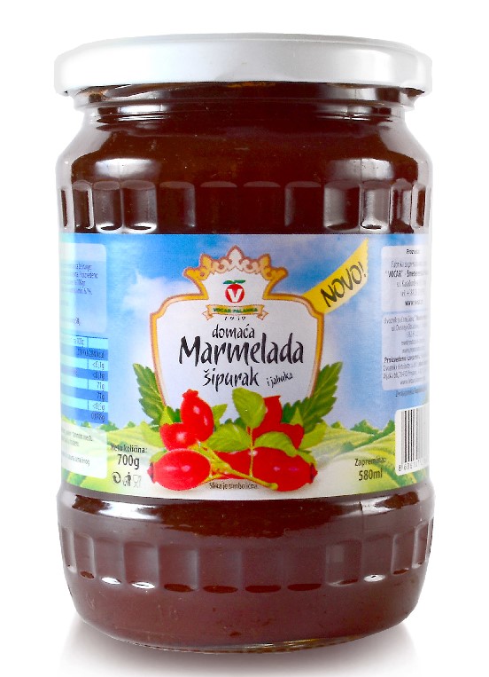 VOCAR MARMELADA SIPURAK 700G