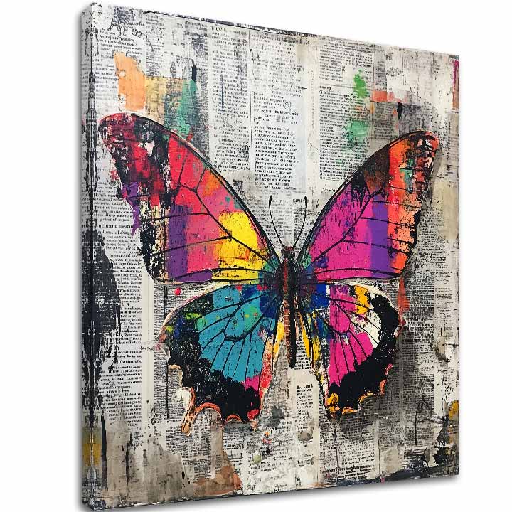 Image Abstract Butterfli - Premium Print