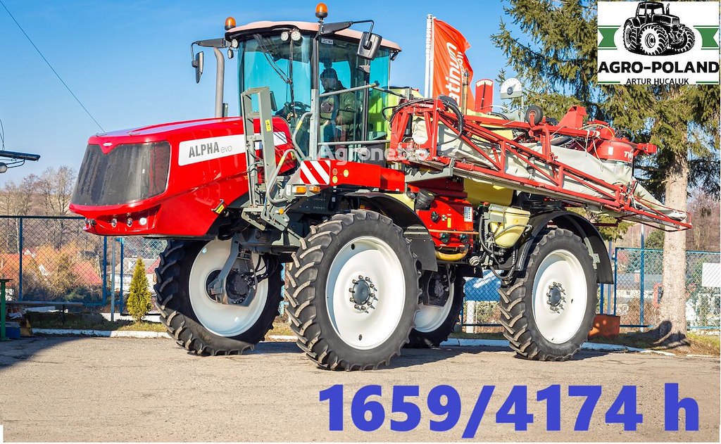 Hardi 4100 EVO - 1659 h - 24 M - 2012 ROK - GPS - ORYGINALNE OPONY samohodna prskalica