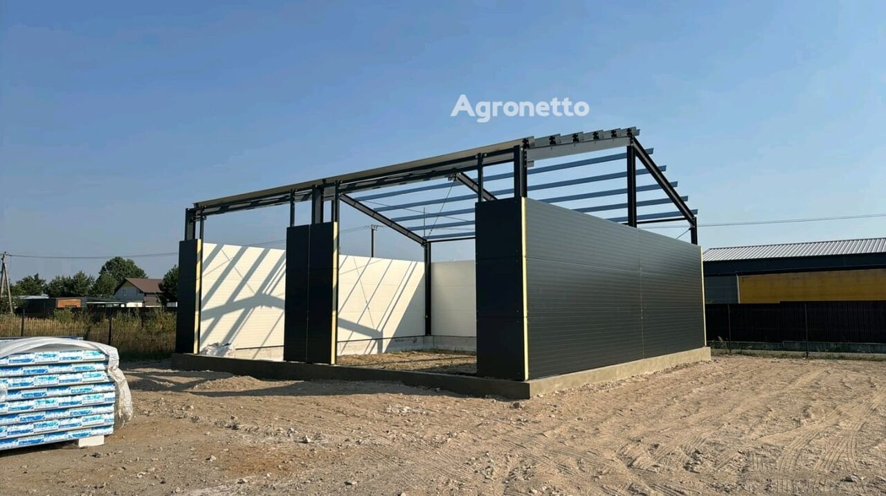 Novi Angaras_80m2_Shed_80m2 metalni hangar