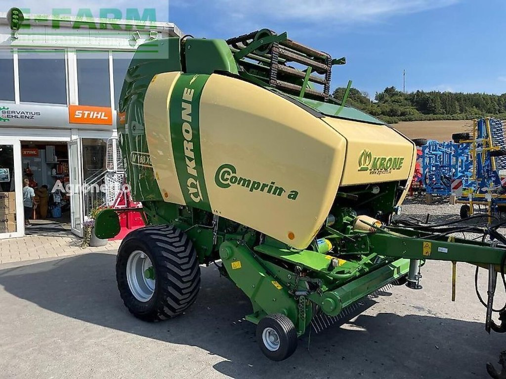 Krone comprima v 180 xc variable presse mit druckluft!!! balirka za četvrtaste bale