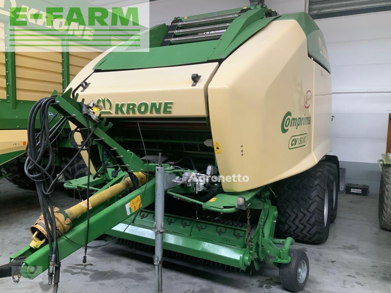 Krone comprima cv 150 xc balirka za četvrtaste bale