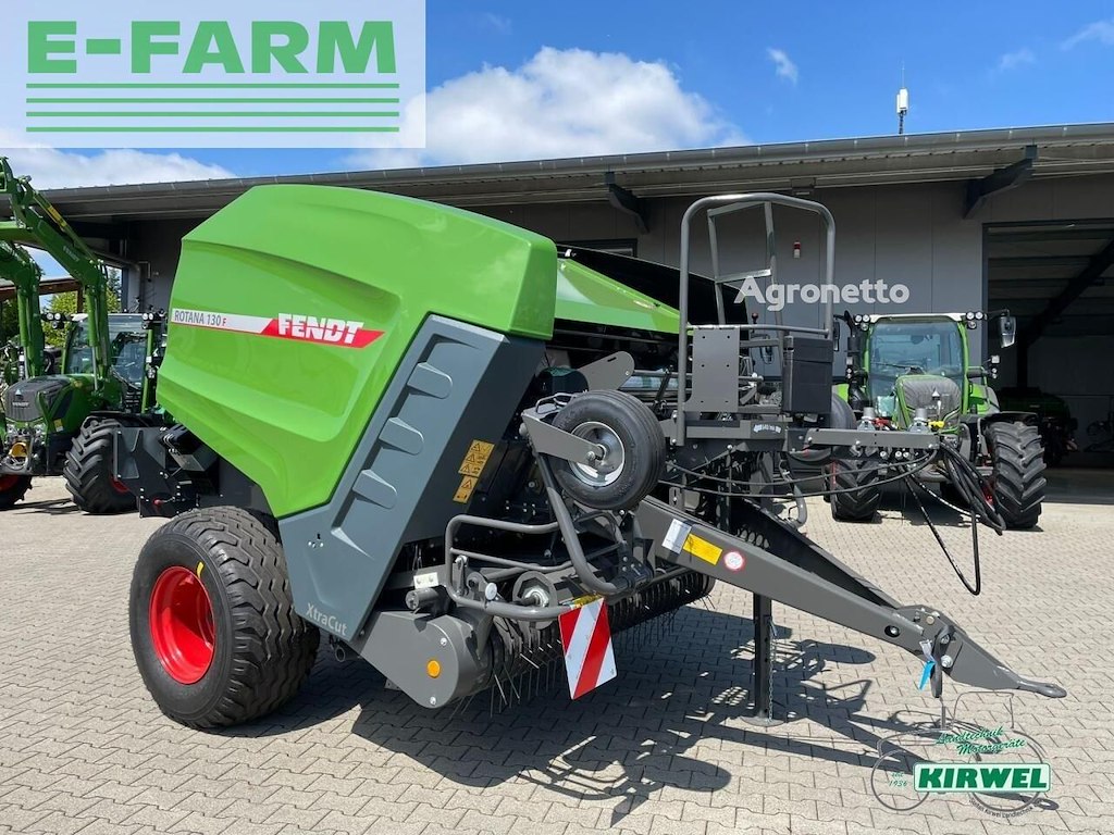 Fendt rotana 130 f balirka za četvrtaste bale