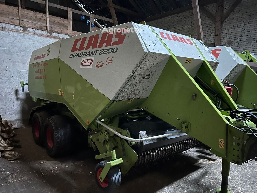 Claas Quadrant 2200 RC balirka za četvrtaste bale