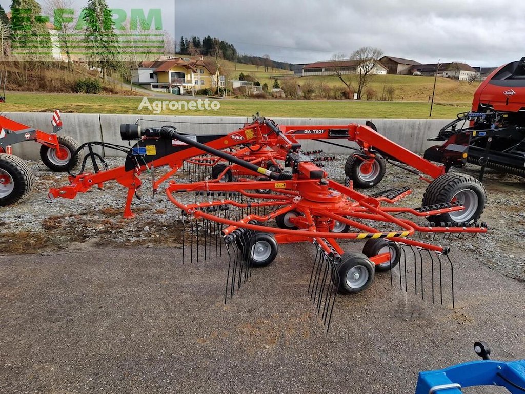 Kuhn ga 7631 prevrtač sena