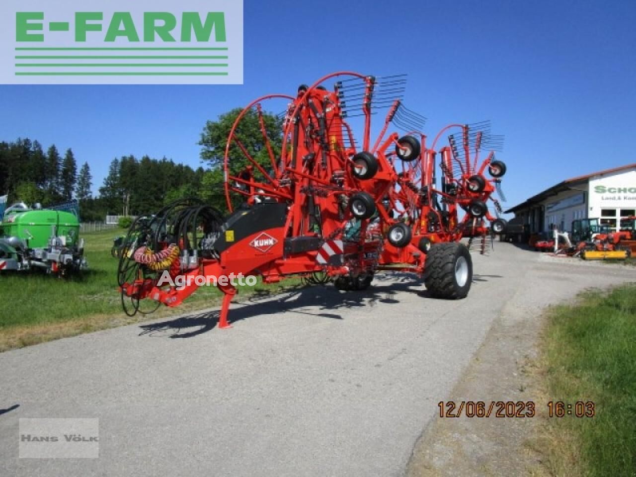 Kuhn ga 13131 trakasti formirač otkosa