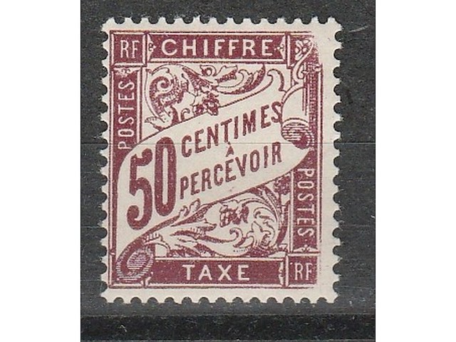 Francuska, France - Postage Due - 1895 - MH
