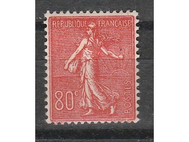 France - Semeuse lined background - 1925 - MH