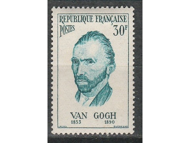 Francuska, France - Vincent Van Gogh - 1956 - MH