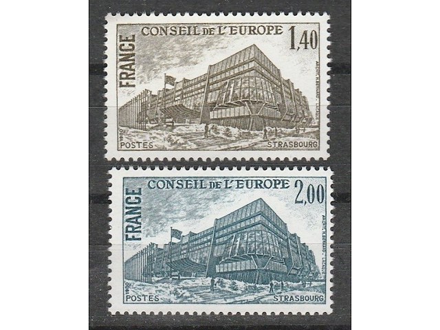 France - Council of Europe - Strasbourg - 1980 - MNH