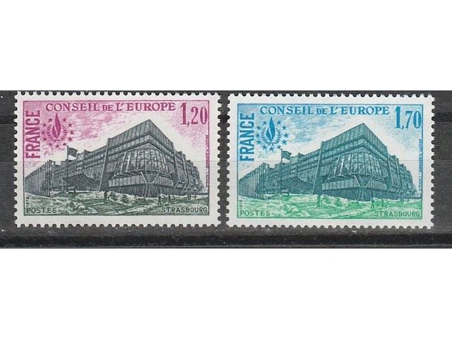 France - Council of Europe - Strasbourg - 1978 - MNH