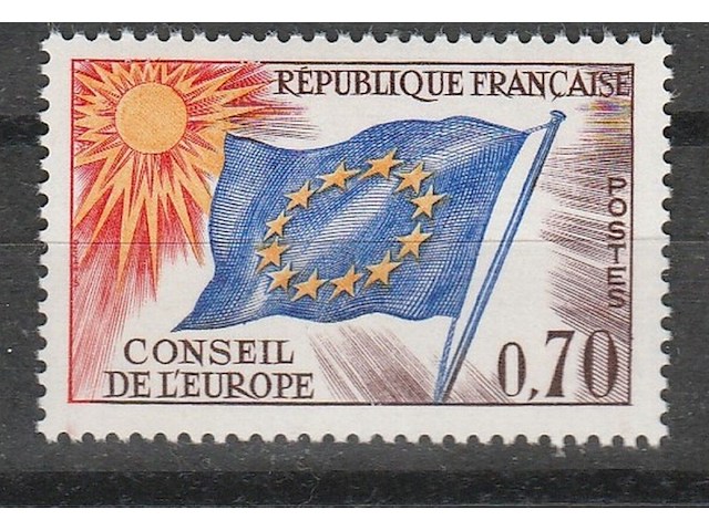 France - Council of Europe - 1969 - MNH