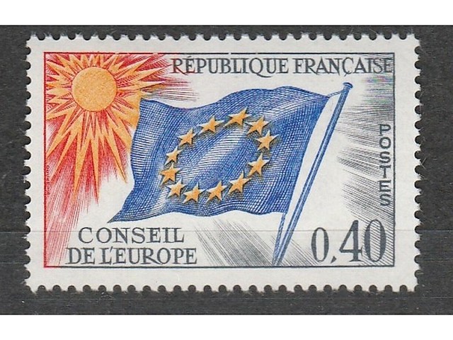 France - Council of Europe - 1969 - MNH
