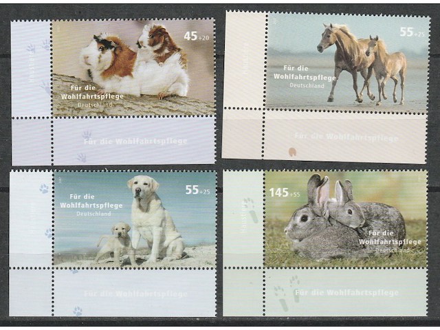 Germany - Pets 2007 - MNH