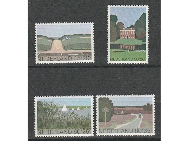 Netherlands - 1980 - Landscapes - MNH