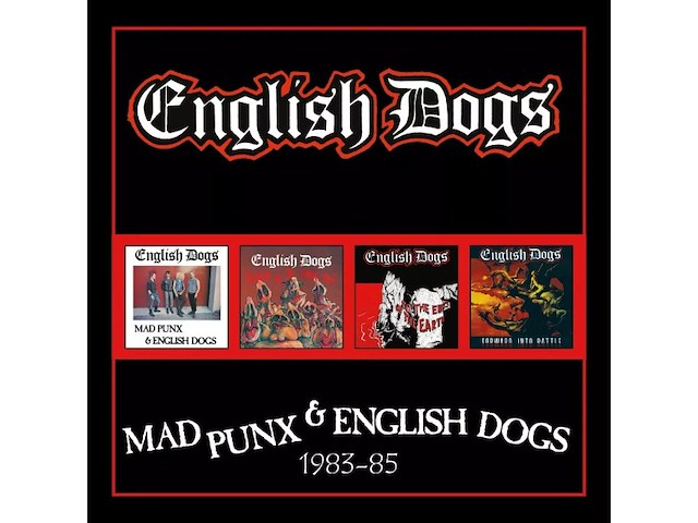 English Dogs Mad Punx &; English Dogs, 2 xCD