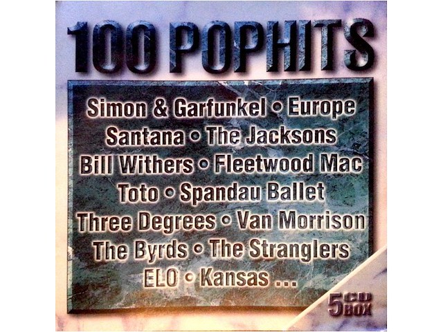 Various 100 POPHITS 5CD