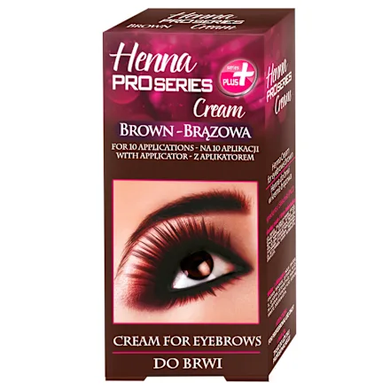 Henna
PRO SERIES krema kana za obrve - braon, 1 kom