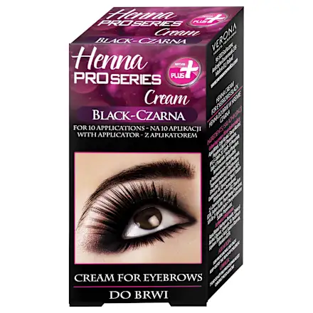 Henna
PRO SERIES krema kana za obrve - crna, 1 kom