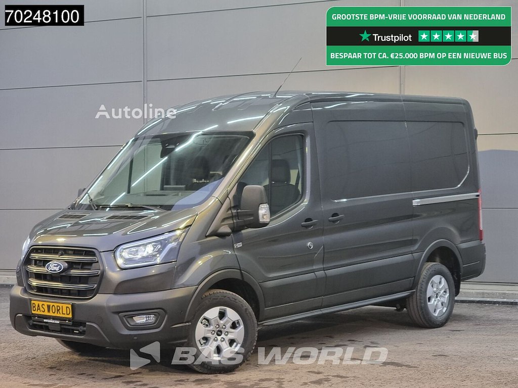 Novi Ford Transit 165pk Automaat Limited Dubbele schuifdeur L2H2 ACC 360ca laki furgon