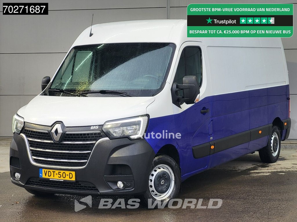 Renault Master 150PK Automaat L3H2 Navi LED Airco Cruise Camera Parkeers laki furgon