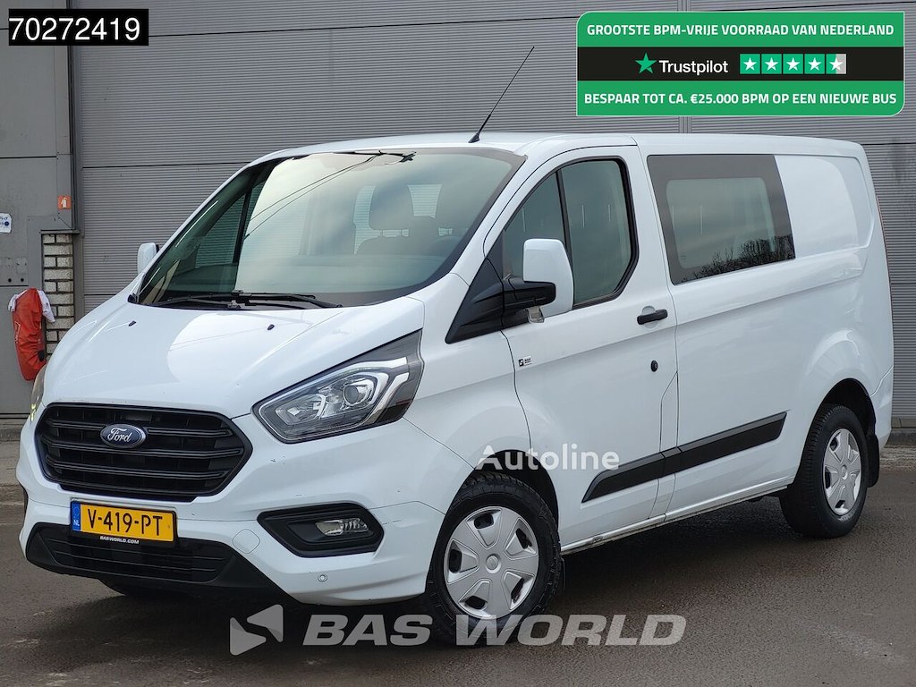 Ford Transit Custom 105pk Dubbel Cabine Euro6 Trekhaak Cruise Airco L laki furgon