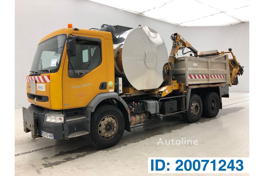 Renault Premium 340 Asphalt Distributor Bitumen Sprayer kiper