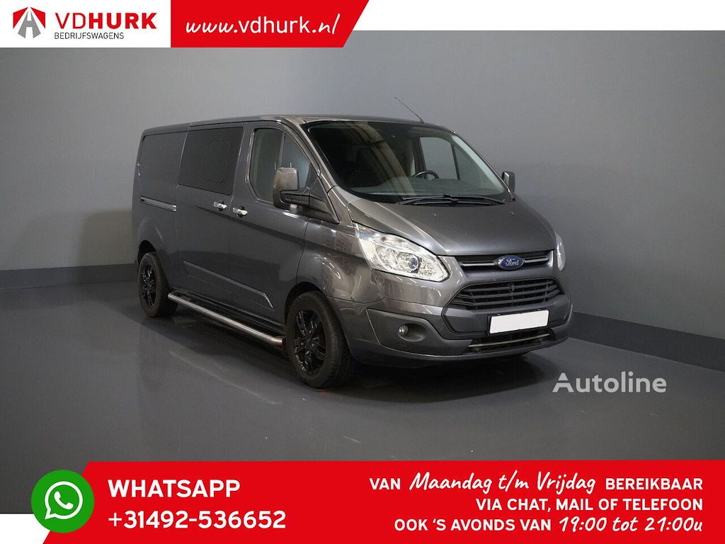 Ford Transit Custom 2.0 TDCI 170 pk L2 Limited DC Dubbel Cabine 2x Sc minibus furgon