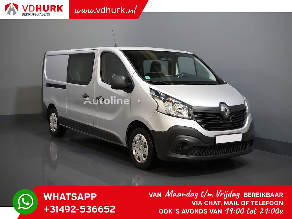 Renault Trafic 1.6 dCi L2 DC Dubbel Cabine MARGE/ EURO6/ Navi/ Keyless/ minibus furgon