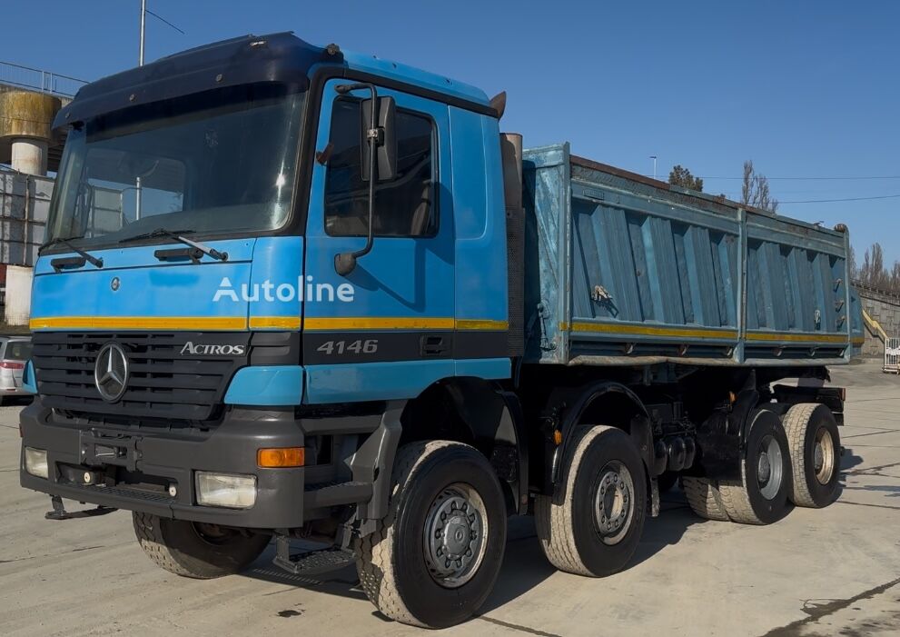 Mercedes-Benz Actros 4146 8x6, Big axles kiper