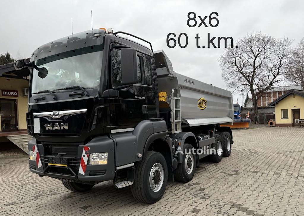 MAN 35.470 TGS 8X6 kiper