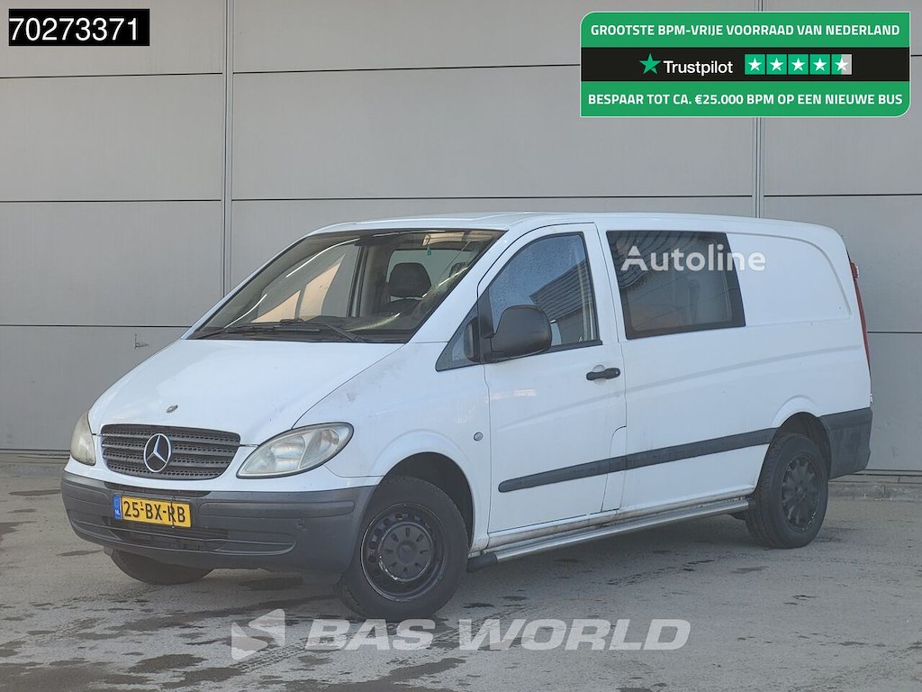 Mercedes-Benz Vito 109 L2H1 Dubbel Cabine Trekhaak Doka Mixto 4m3 Trekhaak laki furgon