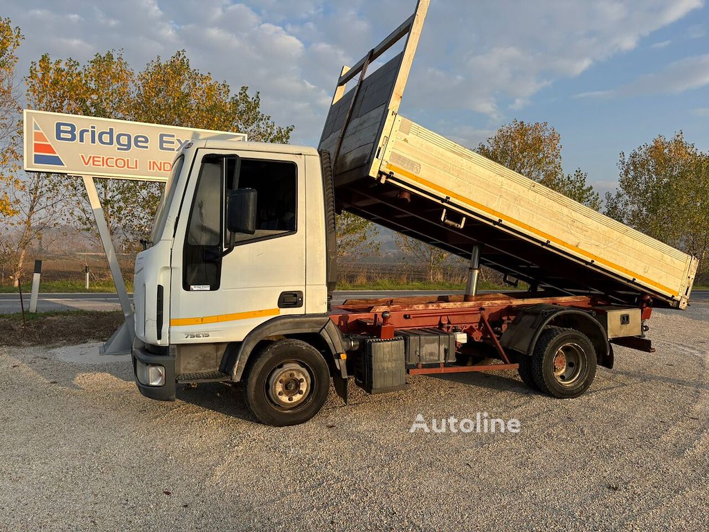 IVECO 75E15 ribaltabile trilaterale kiper